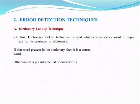 Spell Checker Using Natural Language Processing Pptx Computing