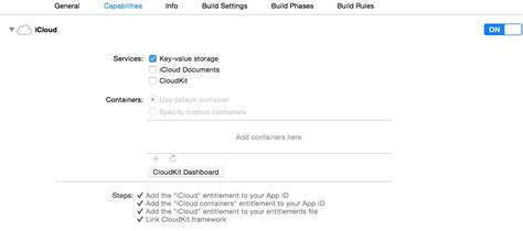 Cloudkit Dashboard Says I Have No Icloud Containers But I Have Already