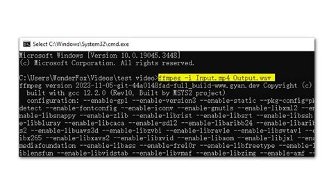 [tutorial] how to convert mp4 to wav using ffmpeg