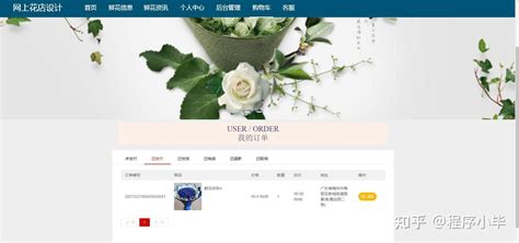毕业设计：网上花店设计vue（论文源码） 知乎