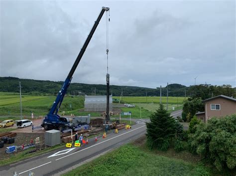 大砂川こ道橋下部工工事 株式会社 三浦組