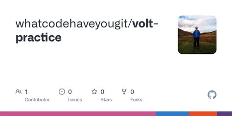 Github Whatcodehaveyougit Volt Practice