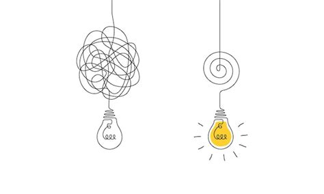 Premium Vector Tangled And Scribble Wires With Light Bulbs In One