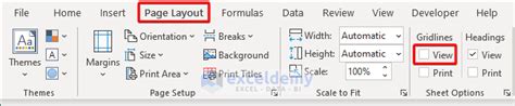 how do you fix missing gridlines in excel 5 easy ways exceldemy