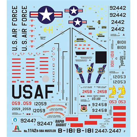 B 58 Hustler 172 Kit Military Issue Collectibles