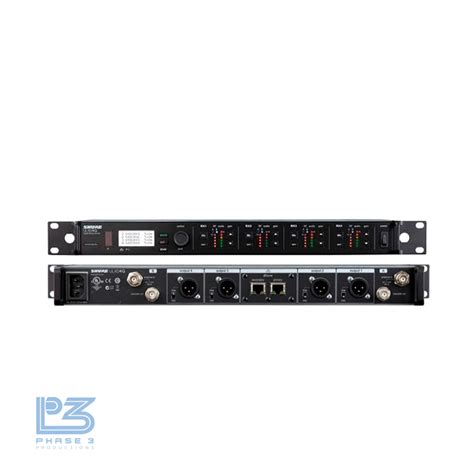 Shure ULX D Quad Rack Phase Productions