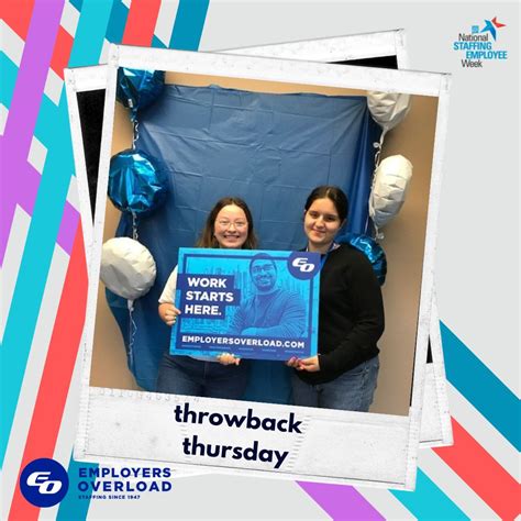 Employers Overload On Linkedin Nationalstaffingemployeeweek Throwbackthursday Amazingstars