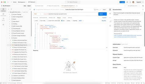 Configuring Atlas In Postman With The Atlas Administration Api Mongodb