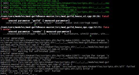 Error Compile Issue Azerothcore Mod Guildhouse Github