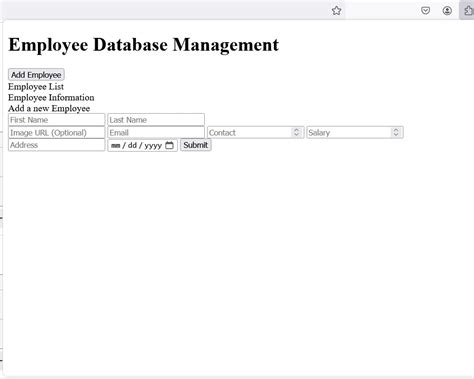 Employee Database Management Get This Extension For 🦊 Firefox En Us