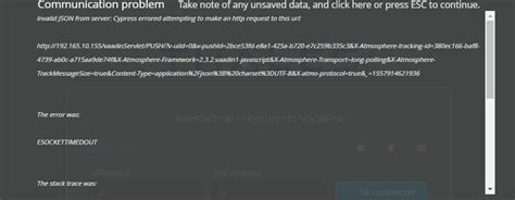 Cypress And Vaadin App Will Fire A Error Popup That Prevent Test To