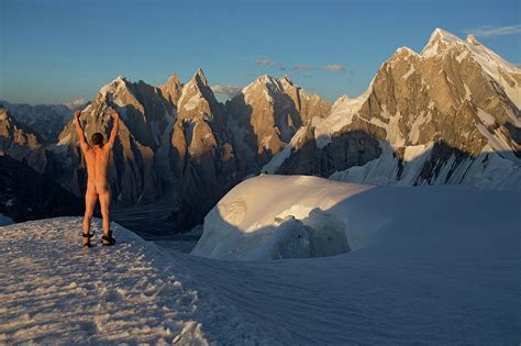 Naked Climber In Himalayas Photograph By Jonathan Griffith Fine Art America