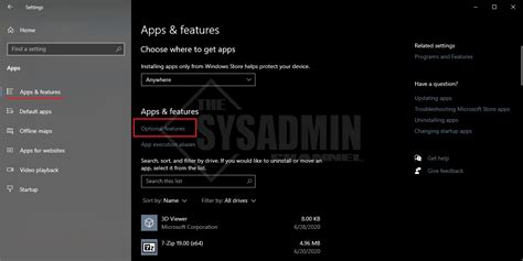Install Rsat For Windows 10 Version 1809 1903 And Later