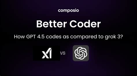 Grok Vs GPT Composio