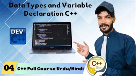 Data Types And Variable Declaration Using C 2024 In Urduhindi Youtube