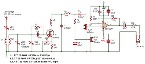 Two Stage Trf Regenerative Receiver Communication Circuit Circuit Diagram Artofit