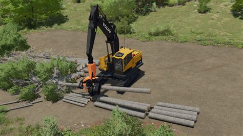 Fs22 Wood Harvester Controls V 1 2 0 0 Tools Forestry Mod Für Farming