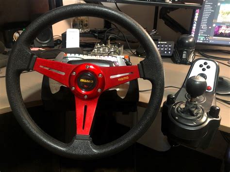 Logitech G27 Momo Mod Video Gaming Gaming Accessories Controllers On Carousell