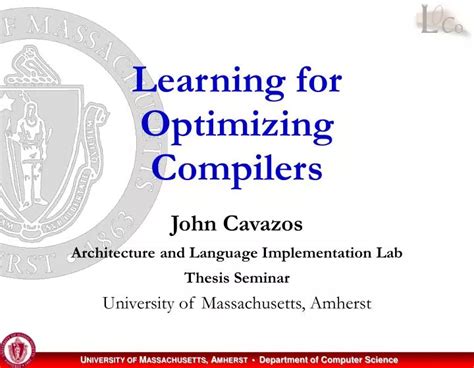 Ppt Learning For Optimizing Compilers Powerpoint Presentation Free