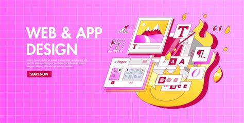 Premium Vector Desktop Publishing Page Layout Design Software Application Old Retro Computer