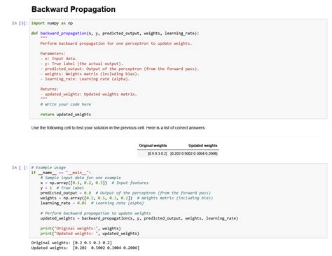 Solved Backward Propagation In 3 Import Numpy As Np Def 1 Answer Transtutors