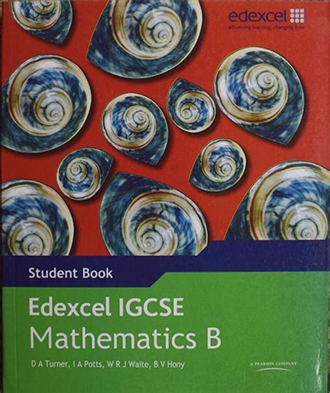 Edexcel Igcse Mathematics B Student Book Axia Books