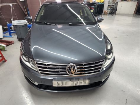 인천수입차유리교환 폭스바겐 Cc 전면유리교환 및 열차단썬팅 시공 고속도로에서 돌빵을 맞아 유리복원문의 해결가능한곳 네이버 블로그