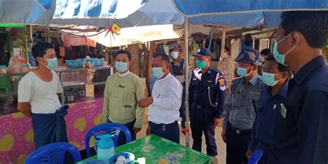 ကော့မှူးတွင်နှာခေါင်းစည်း Mask များအခမဲ့ဖြန့်ဝေခြင်းနှင့် အသိပညာပေးမှုမ