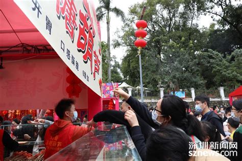 网络中国节春节年味罗湖 爱国路花市正式开幕姹紫嫣红年味浓 深圳新闻网
