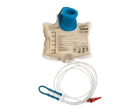 Enteralite Infinity Enteral Feed 500ml Bag Pump Set Wpre Attached