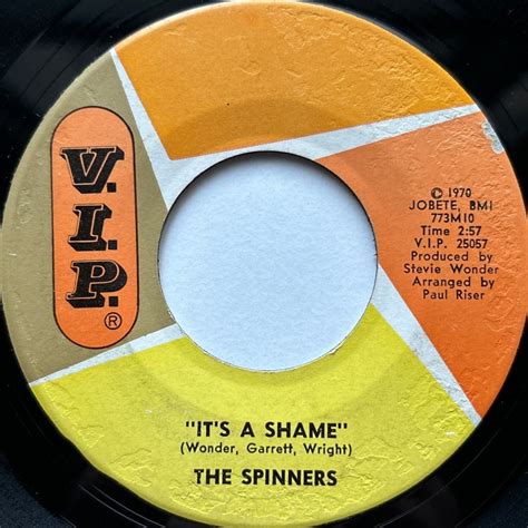 The Spinners Its A Shame So Tough Records