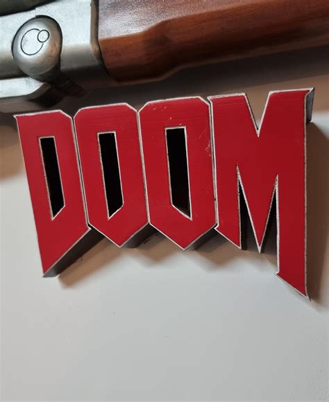 Doom Logo 3d Model By Lilykill On Thangs