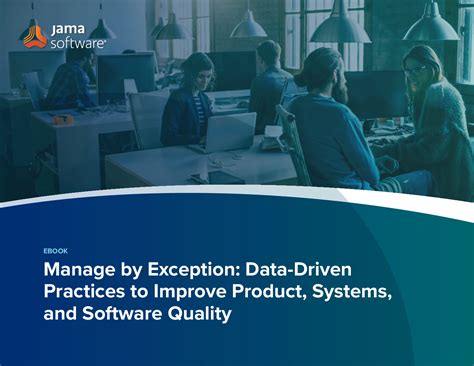 manage by exception data driven practices to improve product systems