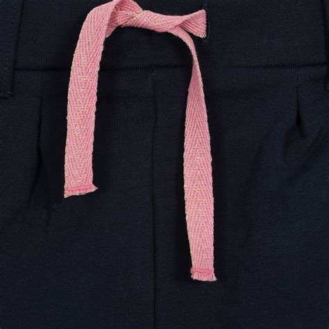 Памучен панталон с кантове за момиче Market Dir Bg