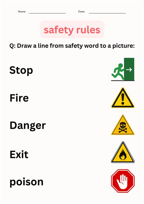 Science Lab Safety Rules Paragraph Worksheet Made By Teachers