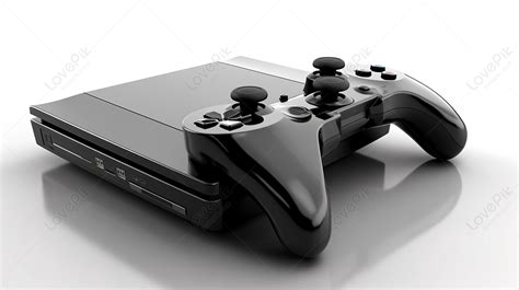 놀라운 3d 그림 흰색 바탕에 검정 비디오 게임 콘솔 놀라 배경 게임 일러스트레이션 배경 기계 배경 이미지 Hd 놀라 게임 일러스트레이션 기계 배경 사진 무료