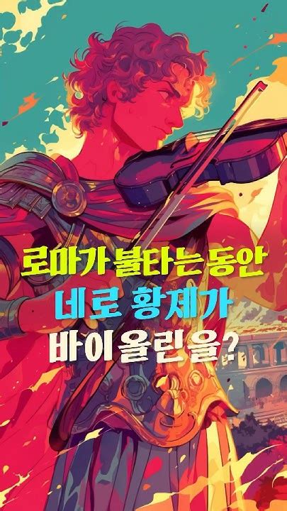 로마가 불타는 동안 네로 황제가 정말로 바이올린을 연주했을까요 History Youtube
