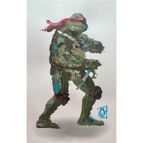 Raphael Ninja Turtle Art