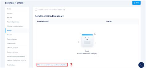 How To Confirm Your Email Sender Address Help Pages