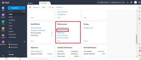 How To Generate An Application Specific Password For Zoho Mail