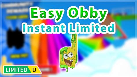 UGC LIMITED Easy Obby Instant UGC Script YouTube