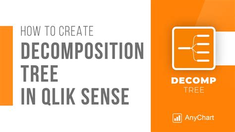 How To Add A Decomposition Tree In Qlik Sense Anychart Data Visualization Javascript Qlik