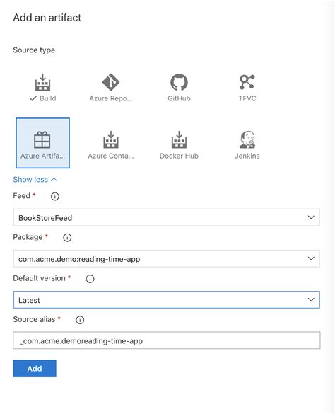 Azure Devops Error Importing Maven Artifact From Azure Artifacts Into