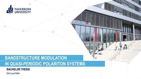 Thesis Defense Theoretical Nonlinear Photonics