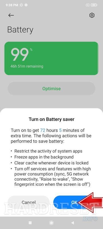 Power Saving Mode Xiaomi Poco F How To Hardreset Info