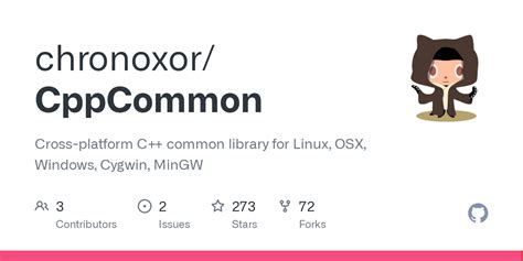 Github Chronoxor Cppcommon Cross Platform C Common Library For Linux Osx Windows Cygwin