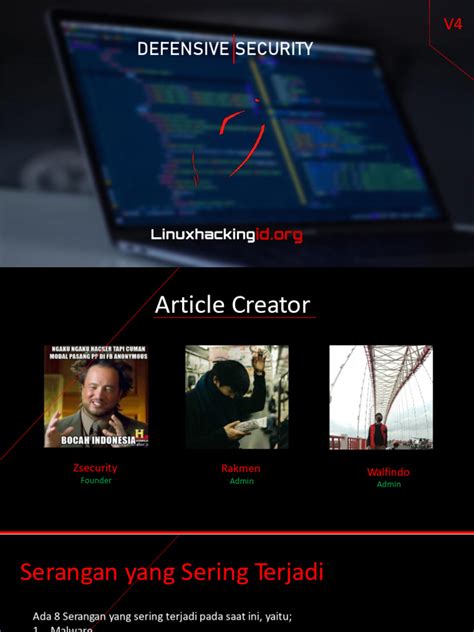 Pdf Defensive Security V4 Linuxhackingid New Version Pdf