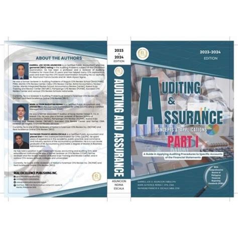 Authentic Part 1 2023 2024 Ed Auditing And Assurance Concepts And