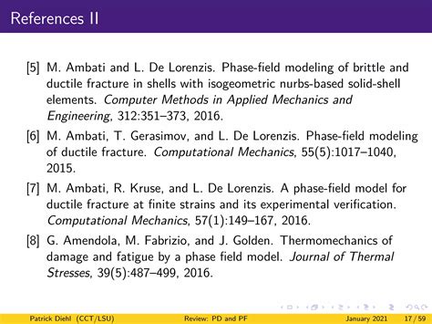 Emi 2021 A Comparative Review Of Peridynamics And Phase Field Models For Engineering Fracture