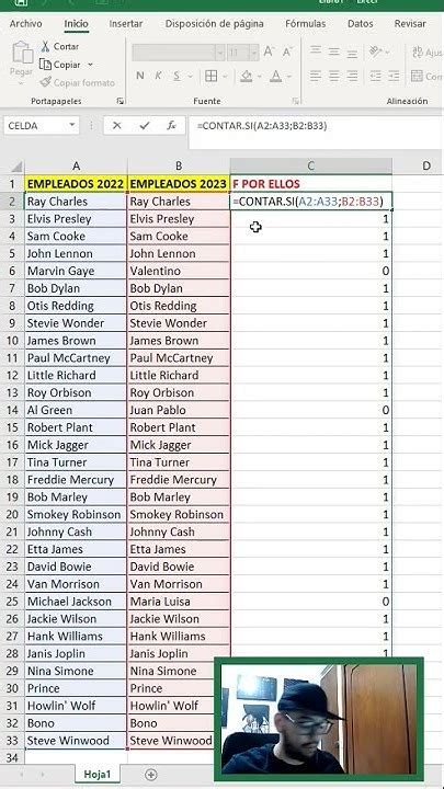 Comparar Dos Tablas De Datos En Excel Excel Aprendeexcel